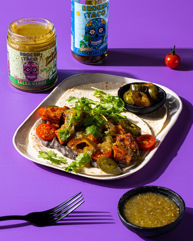 Vegetartaco med søtpotet | Oppskrift fra Broken Taco